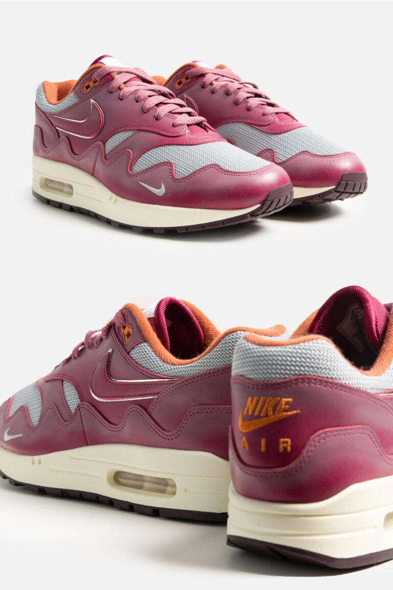 Patta x Nike Air Max 1 The Wave – Rush Maroon | sneakerb0b RELEASES