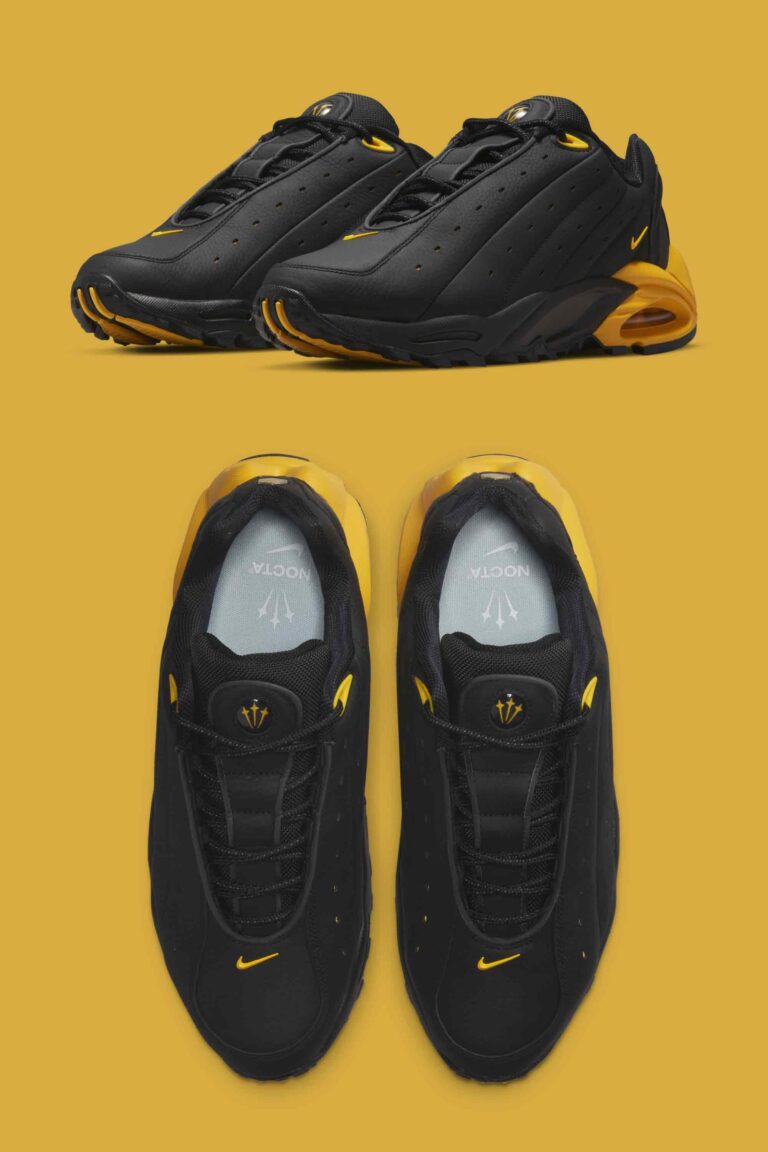NOCTA x Nike Hot Step Air Terra – Black University Gold | sneakerb0b ...