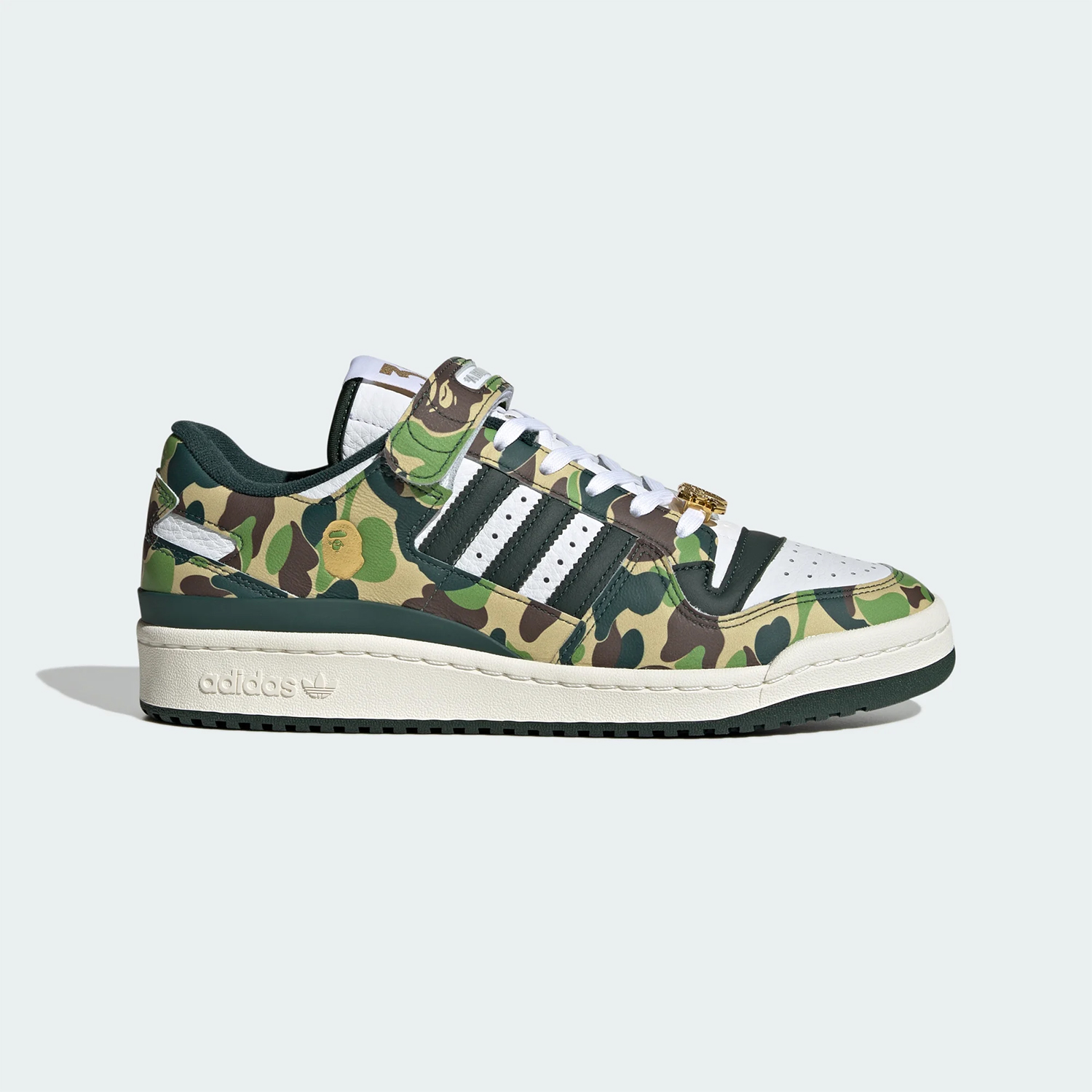 BAPE x adidas Forum 84 Low – Green Camo | sneakerb0b RELEASES