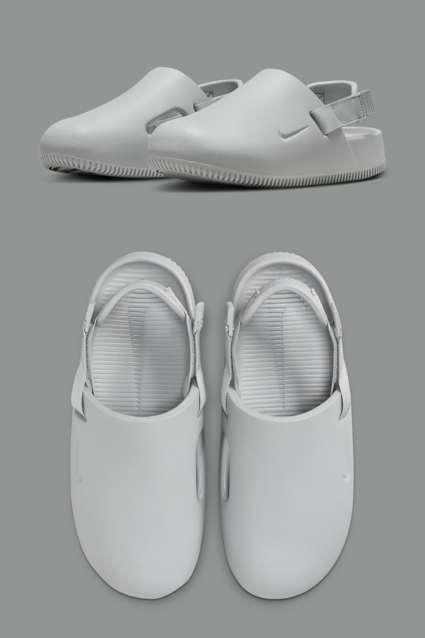 Nike Calm Mule / Clog – Grey | sneakerb0b RELEASES